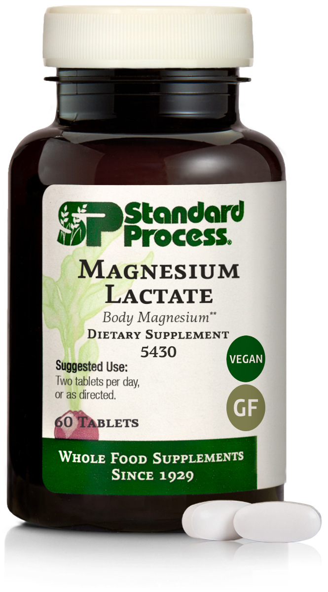 Magnesium Lactate, 60 Tablets – Tuscola Pain and Wellness Center